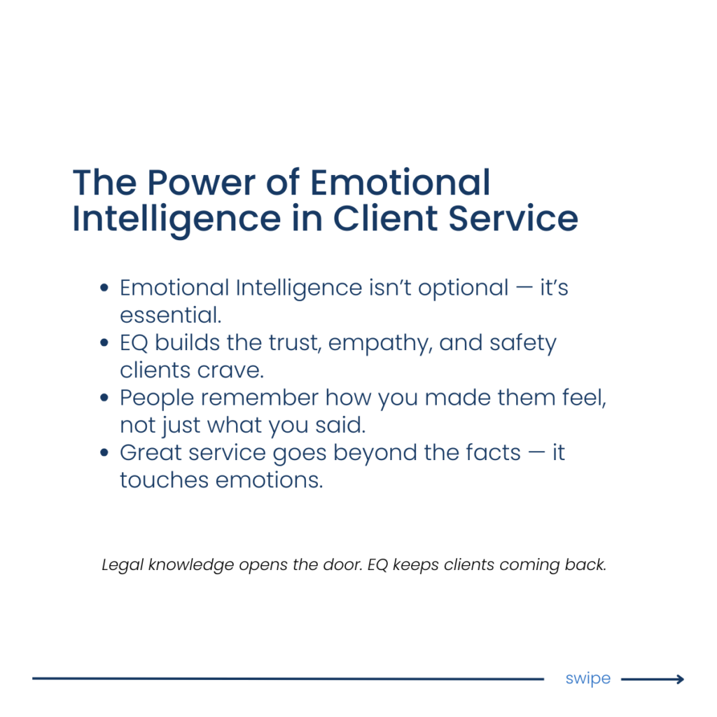 Emotional Intelligence in Client Service: Key to Connection